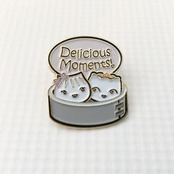Delicious Moment Pin – Dim Sum City Shop