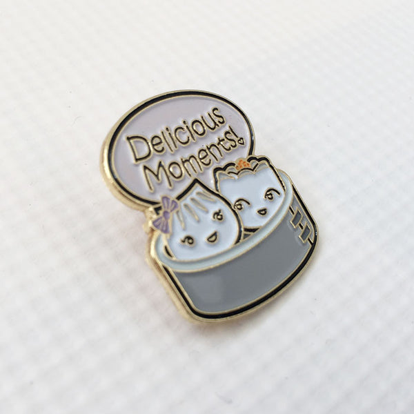 Delicious Moment Pin – Dim Sum City Shop